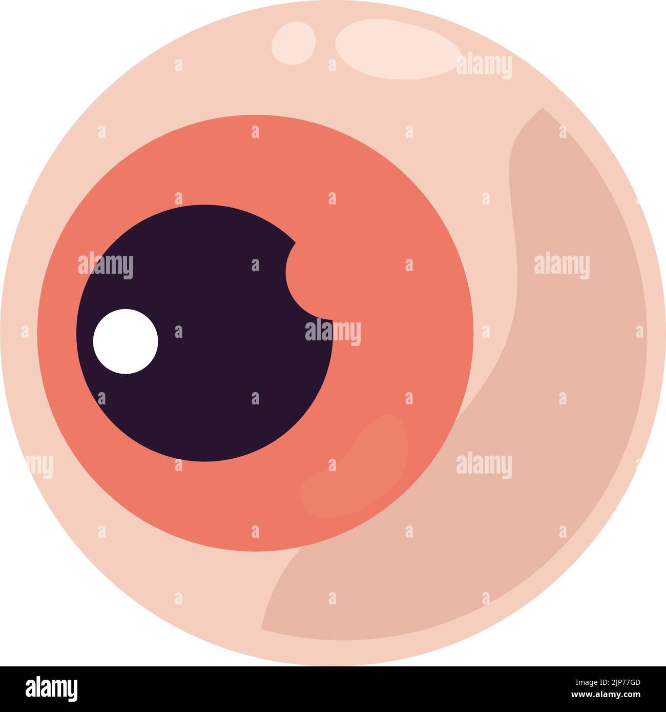 eyeball cartoon icon Stock Vector Image & Art - Alamy