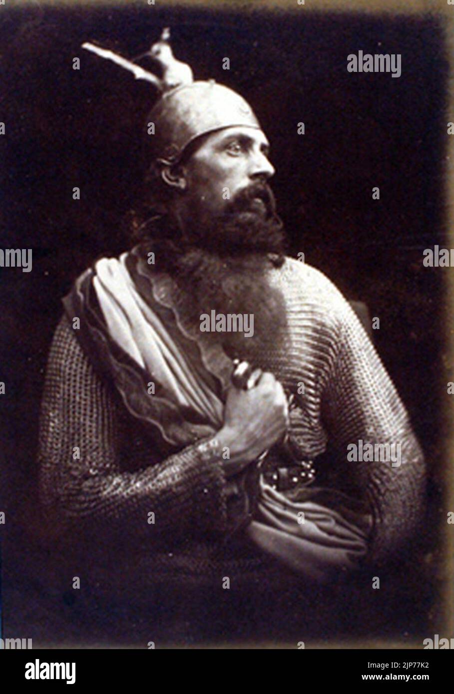 The Passing of Arthur, by Julia Margaret Cameron, M197400870012 Stock ...