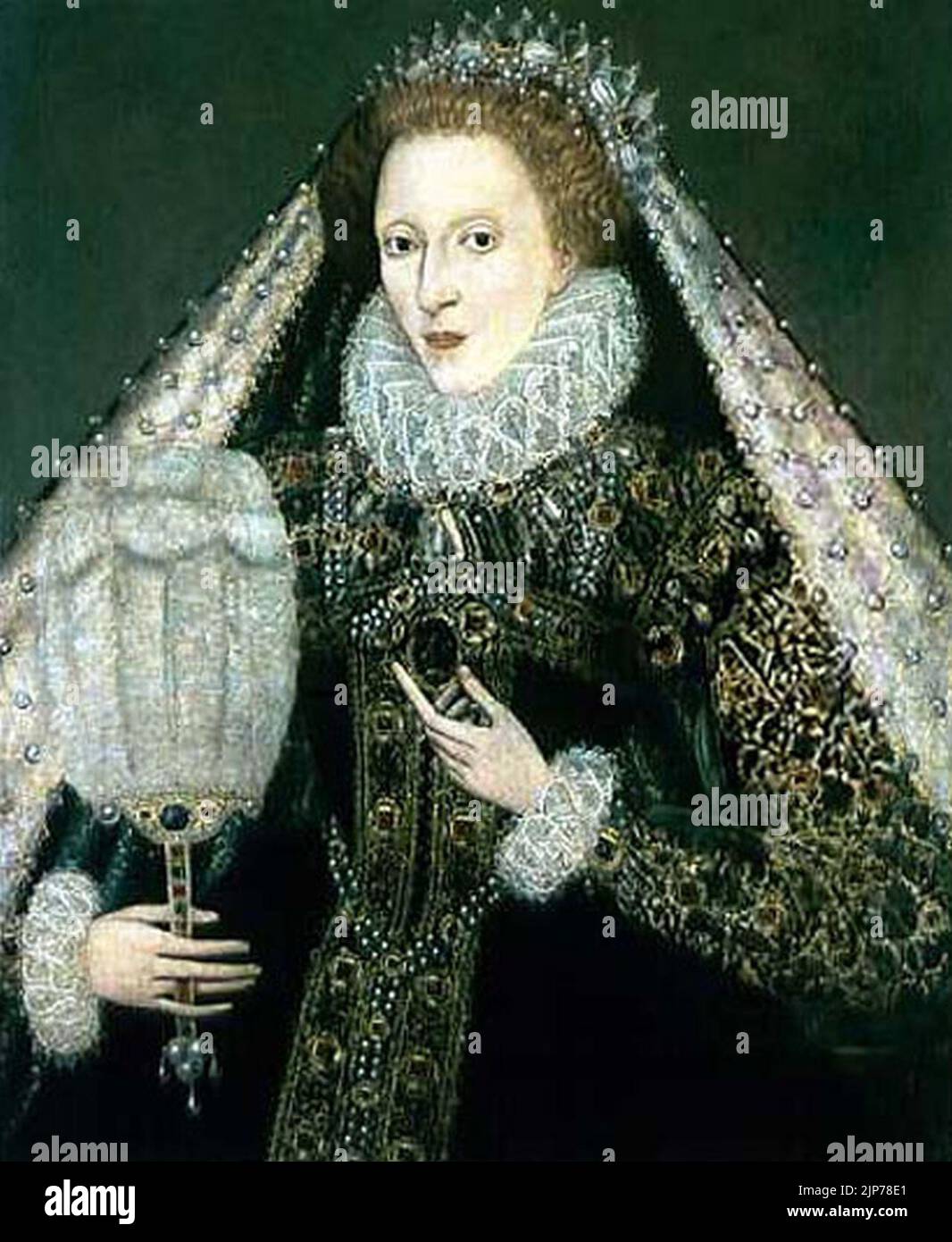 The Penshurst Place Portrait of Queen Elizabeth I Stock Photo - Alamy