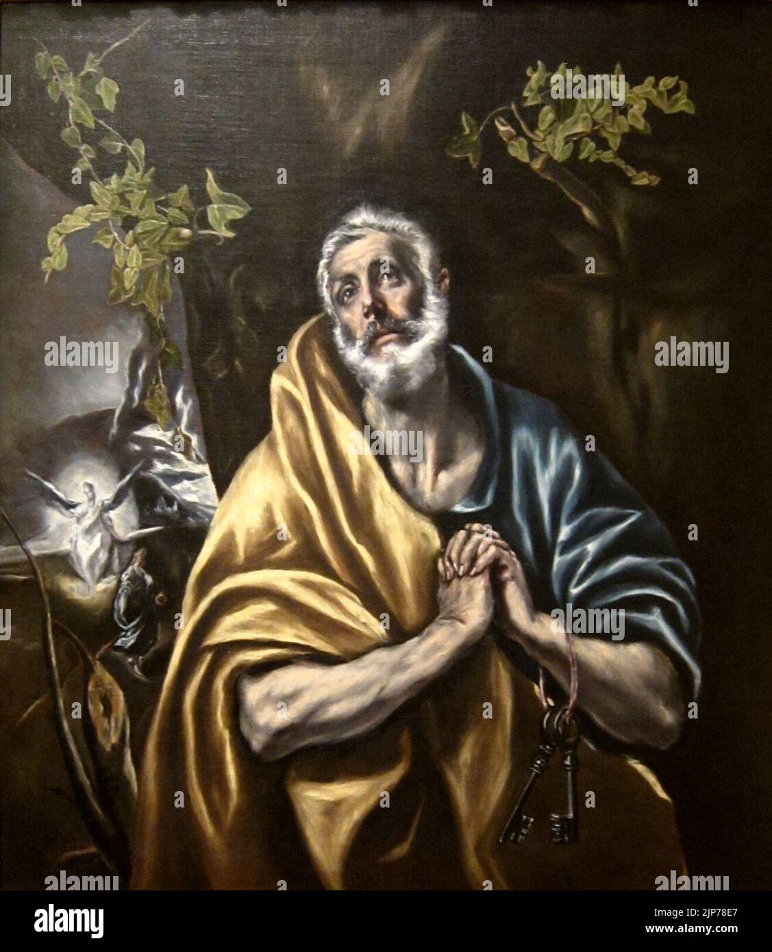 The Penitent Saint Peter by El Greco Stock Photo - Alamy