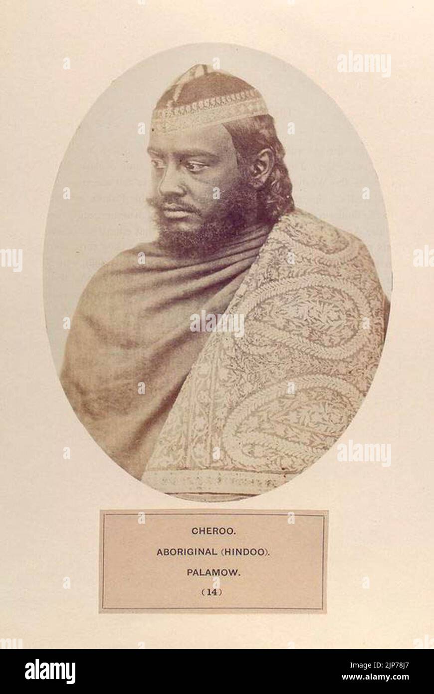 The People Of India 1868 Cheroo Stock Photo - Alamy