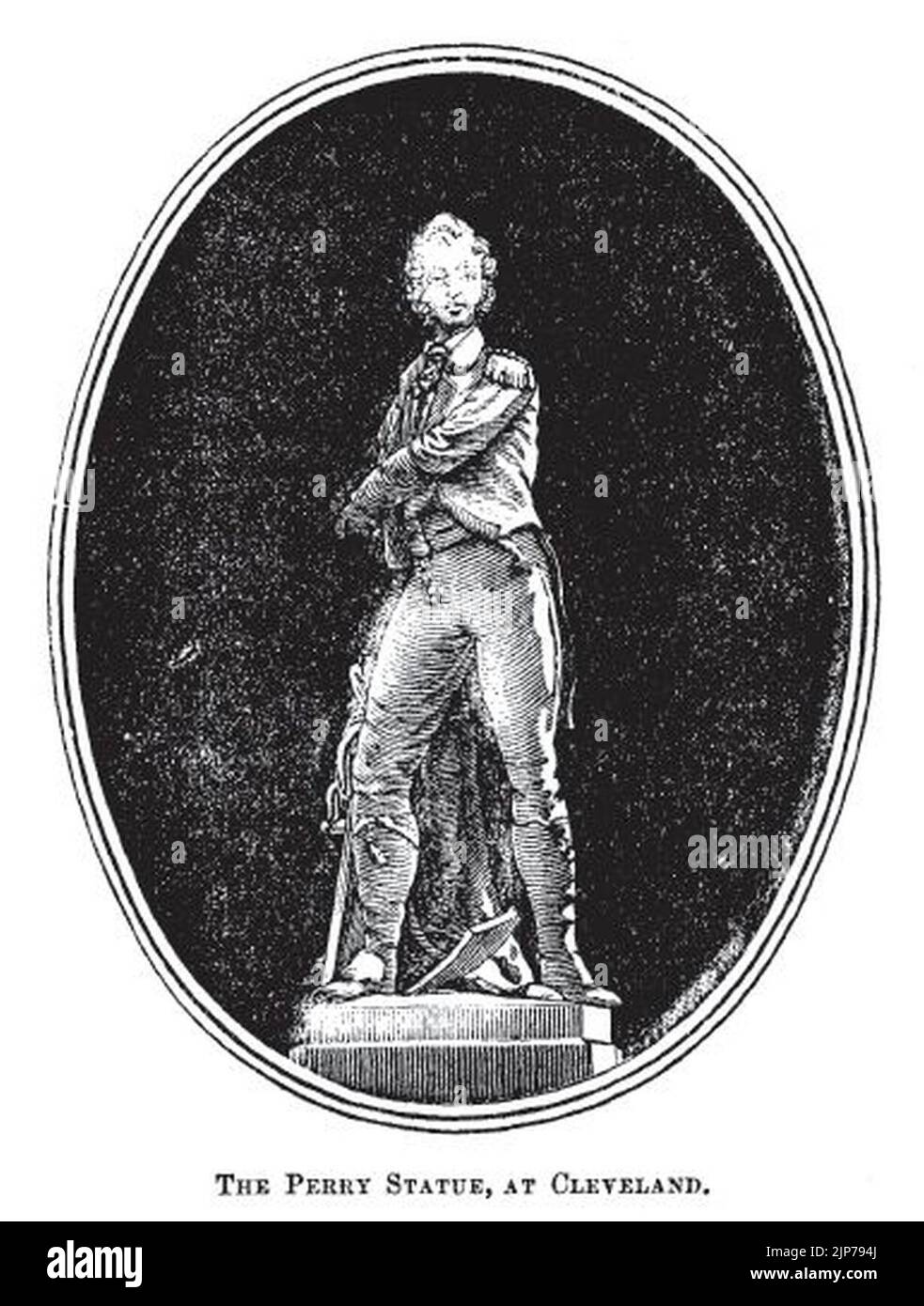 The Perry Statue, at Cleveland Stock Photo - Alamy