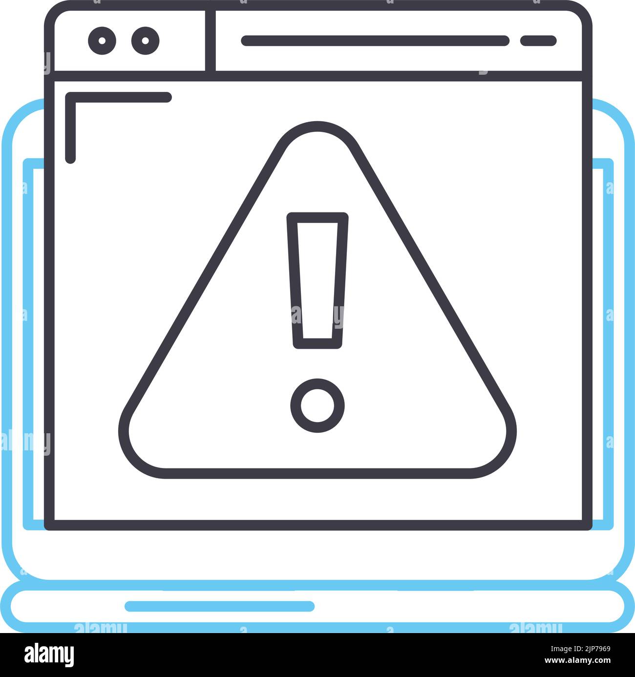 Exclamation icon symbol hi-res stock photography and images - Alamy