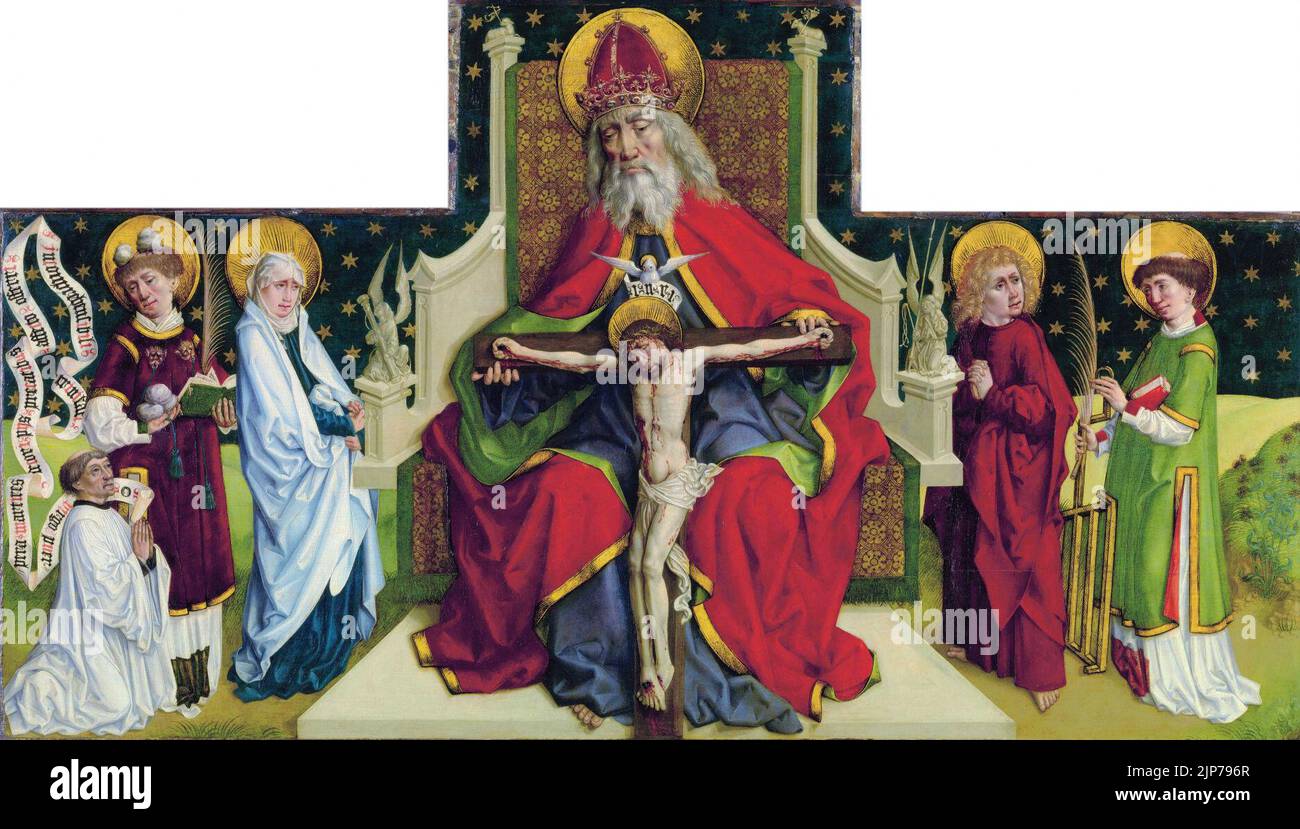 The Peter Hemmel von Andlau Workshop - The Trinity with the Virgin ...