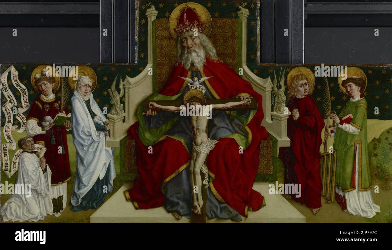 The Peter Hemmel von Andlau Workshop - The Trinity with the Virgin ...