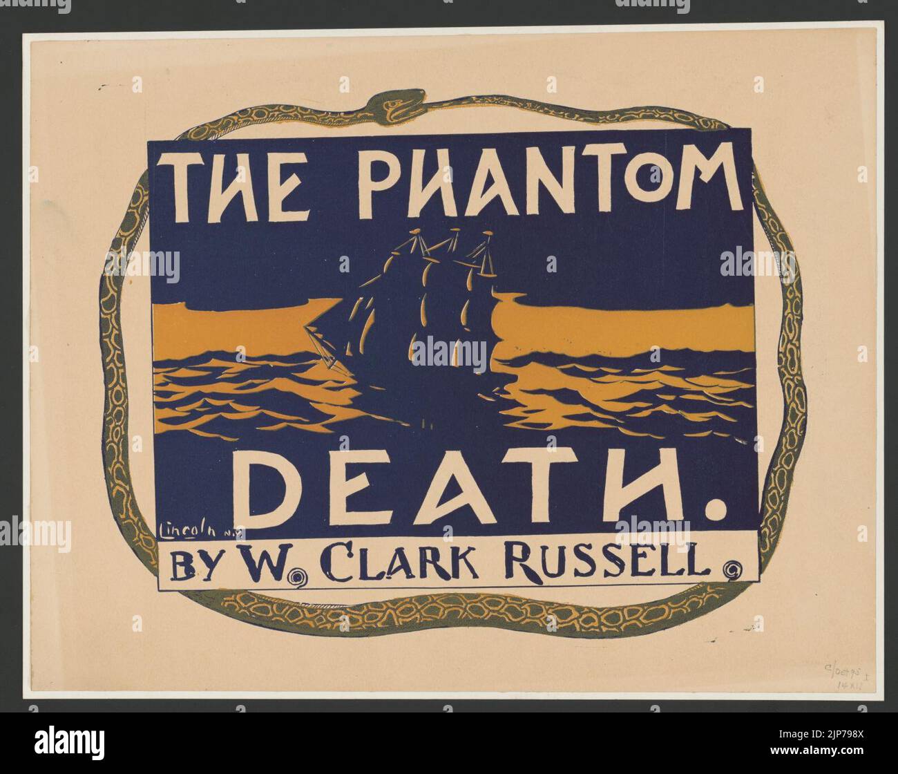 The phantom death by W. Clark Russell Stock Photo - Alamy