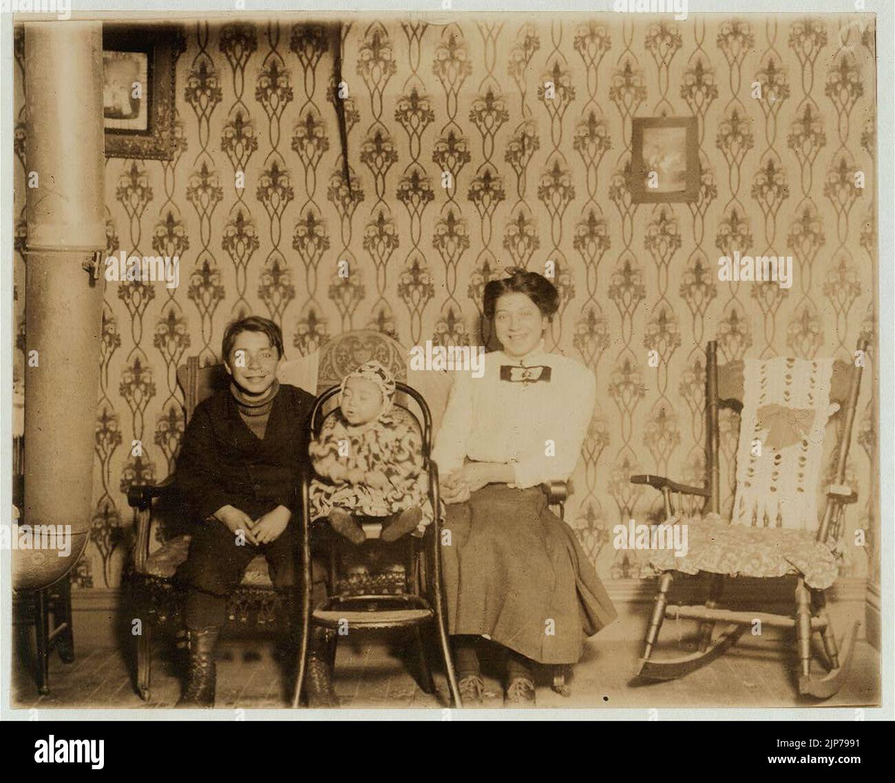 The Petrino children, 290 First Ave. Peter, Mary, (baby), Katherine ...