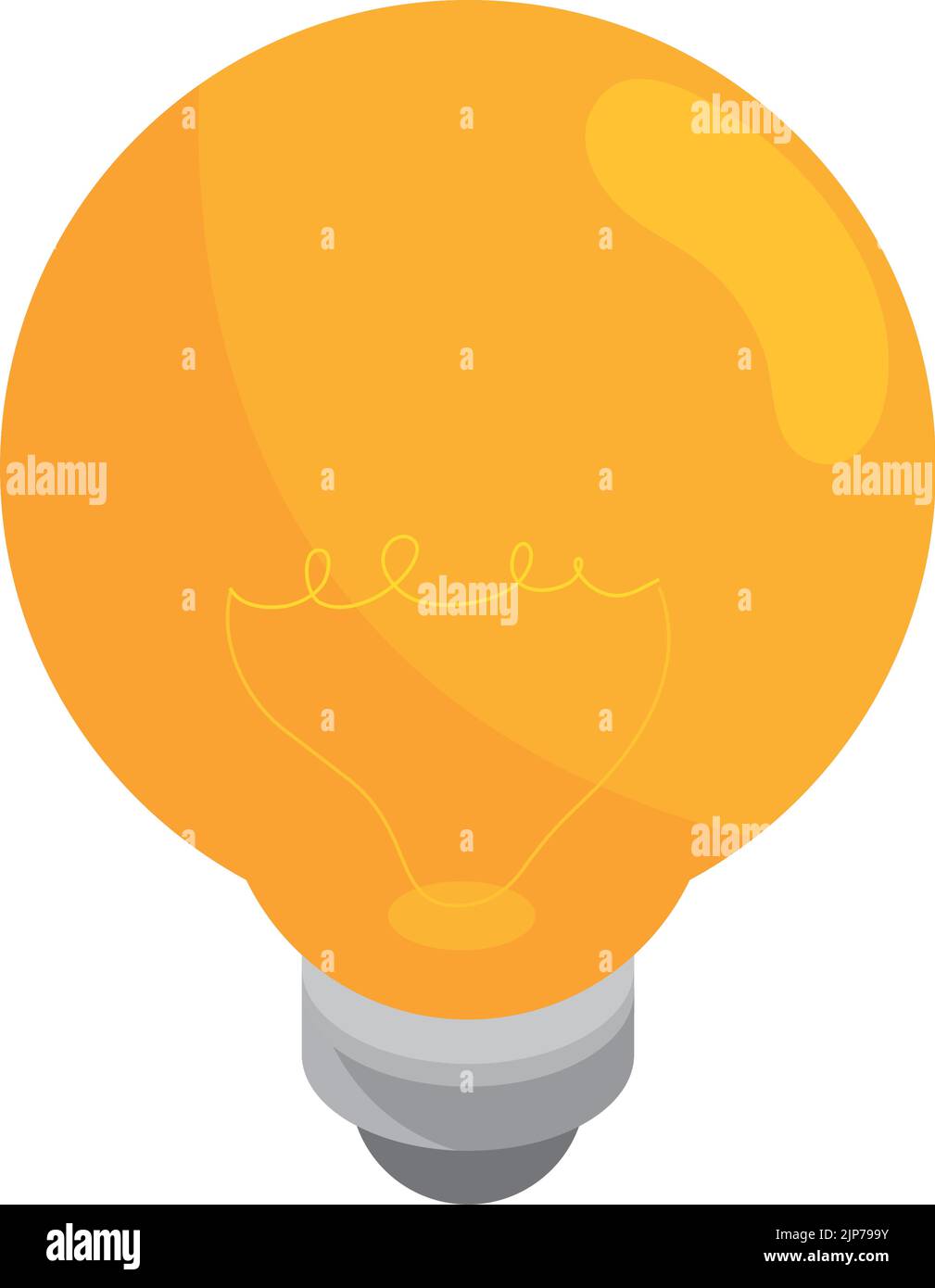 isometric light bulb Stock Vector Image & Art - Alamy