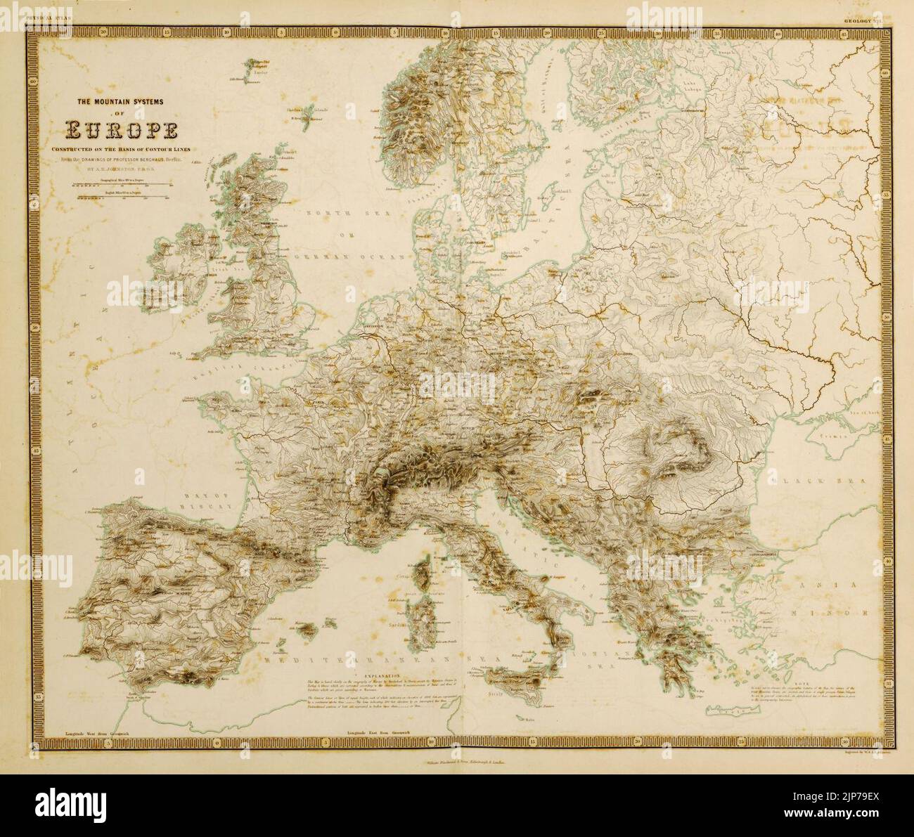 The physical atlas - a series of maps & notes illustrating the ...