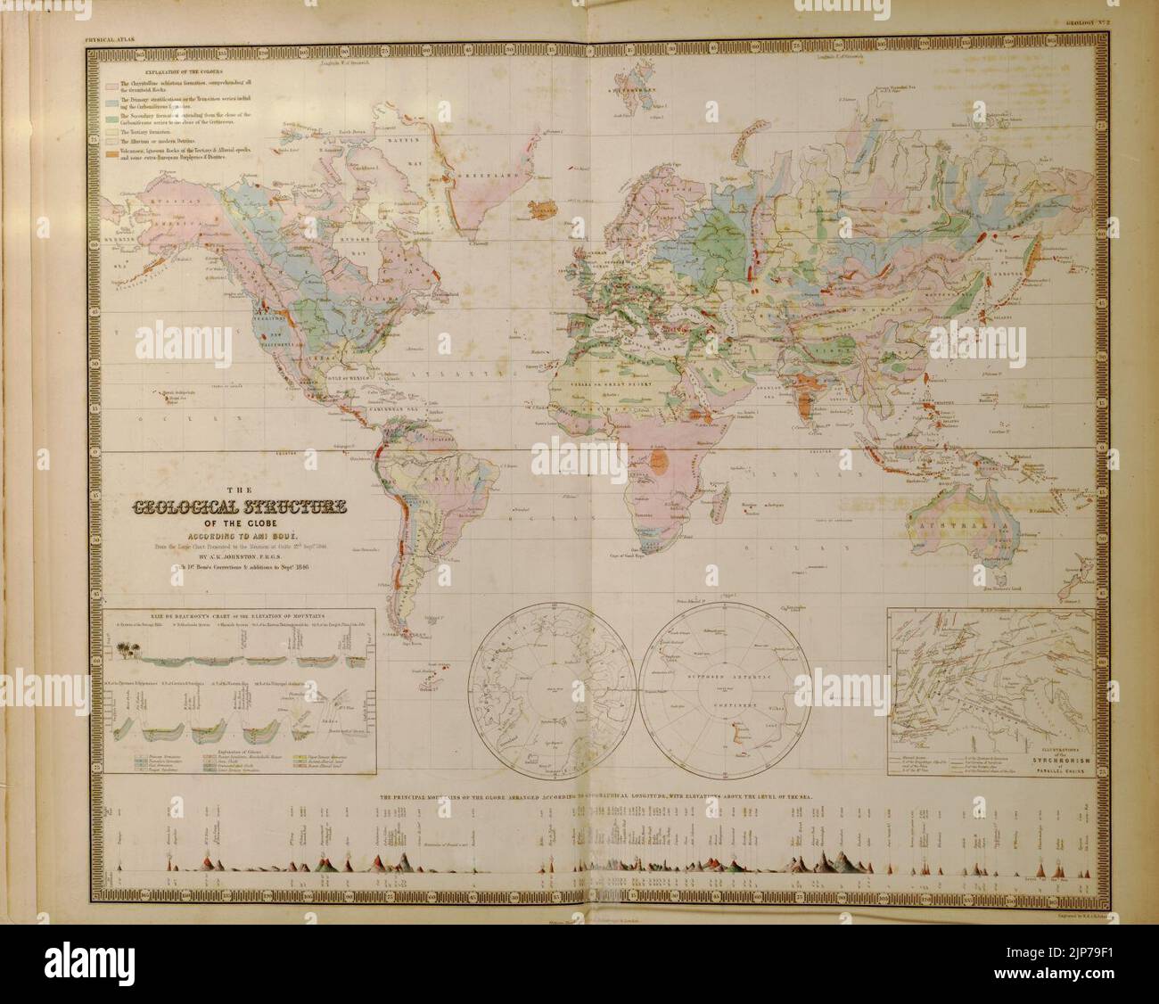 The physical atlas - a series of maps & notes illustrating the ...