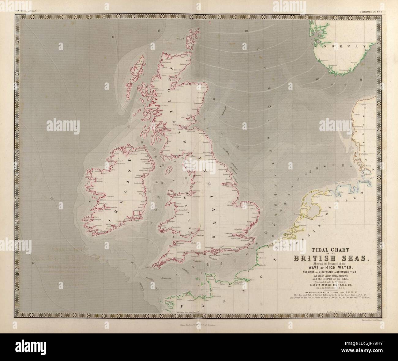 The physical atlas - a series of maps & notes illustrating the ...
