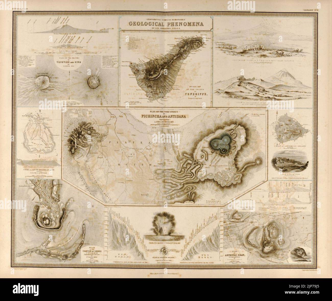 The physical atlas - a series of maps & notes illustrating the ...