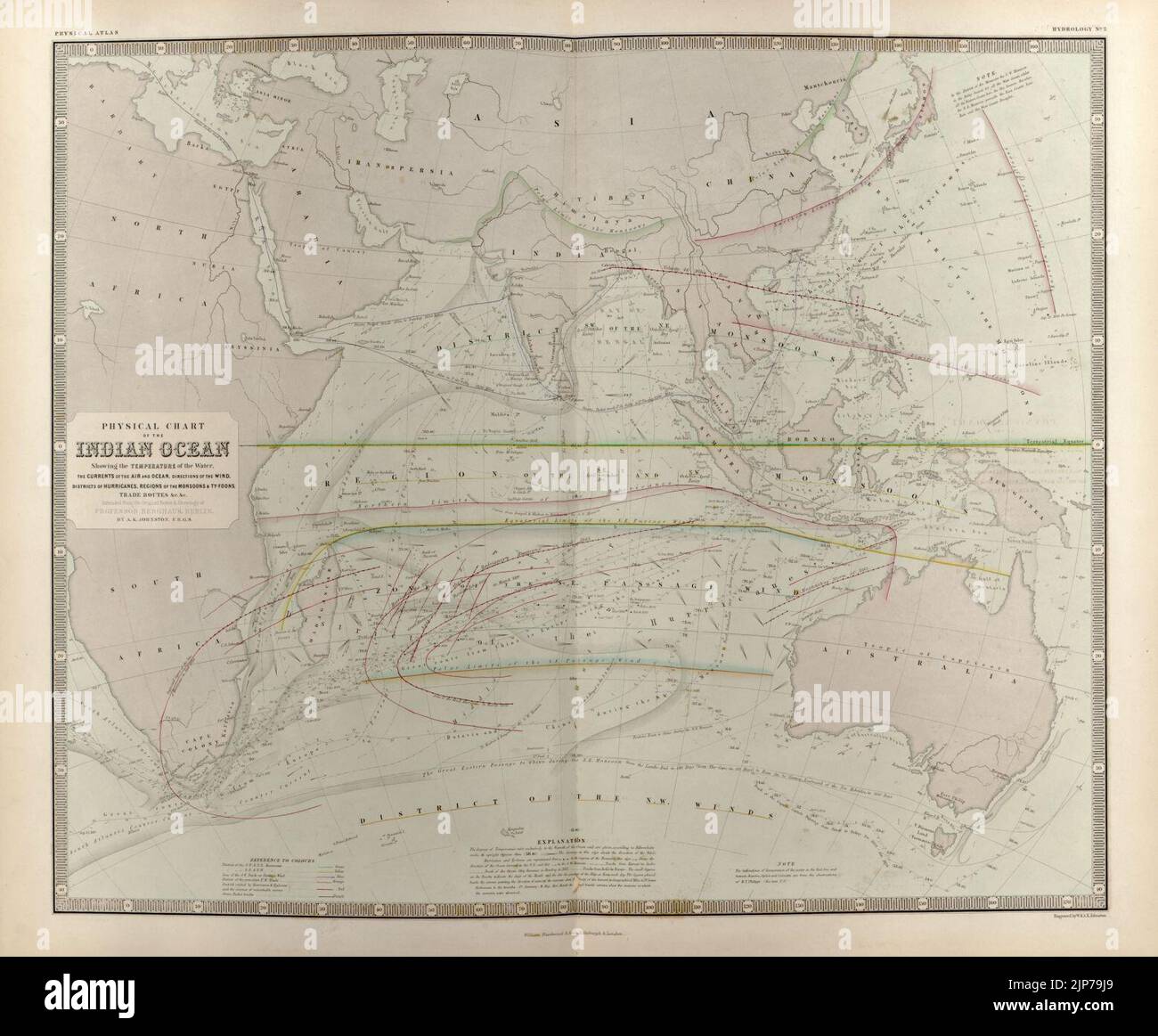 The physical atlas - a series of maps & notes illustrating the ...