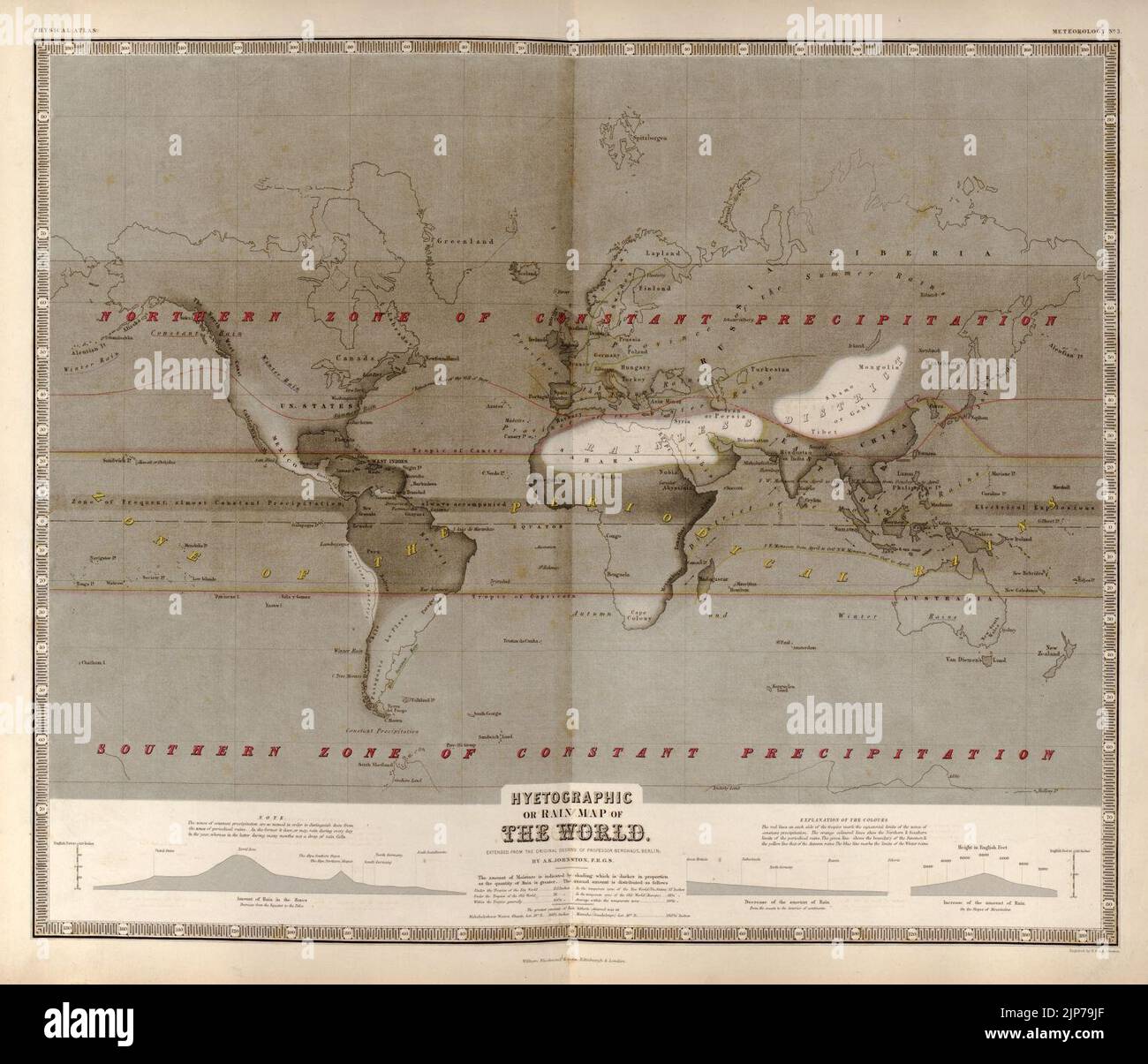 The physical atlas - a series of maps & notes illustrating the ...