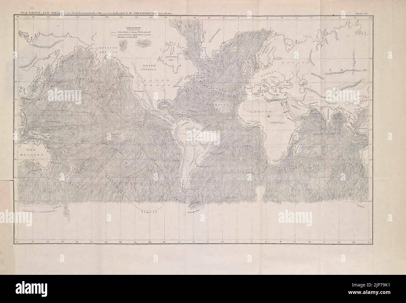 The physical geography of the sea Stock Photo - Alamy