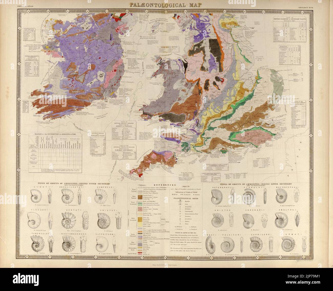 The physical atlas - a series of maps & notes illustrating the ...
