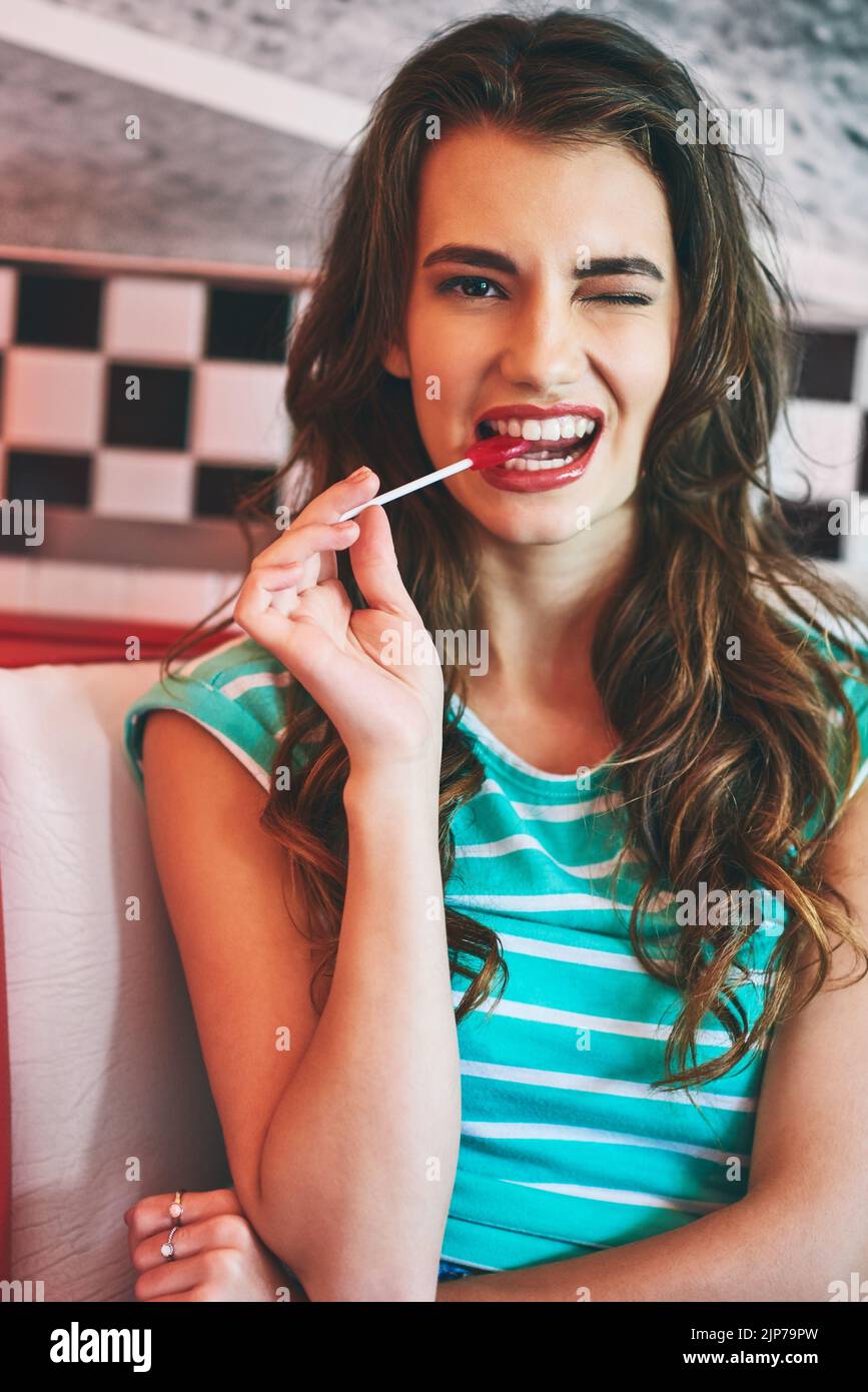 Female diner hi-res stock photography and images - Alamy