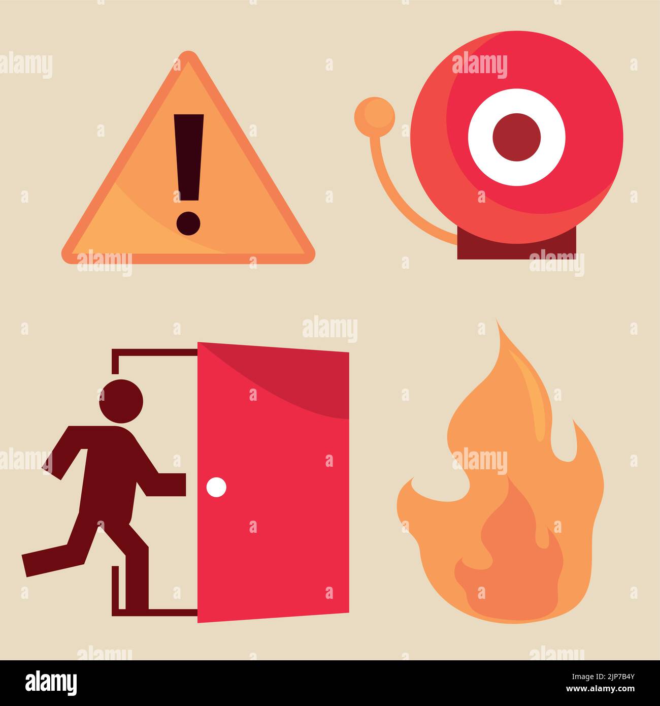 set of emergency Stock Vector Image & Art - Alamy