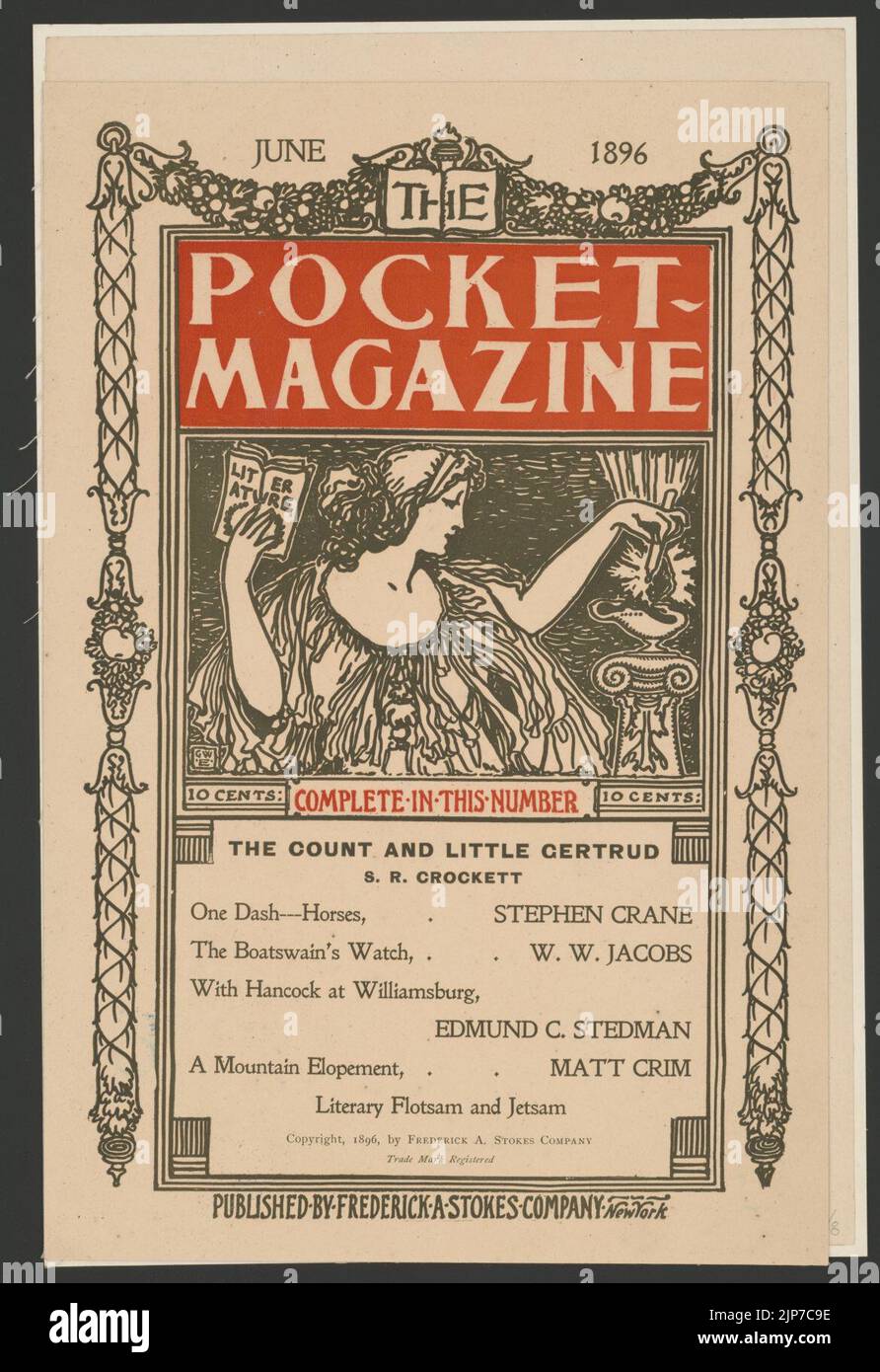 The Pocket magazine. May 1896. Flore, Stanley J. Weyman Stock Photo - Alamy