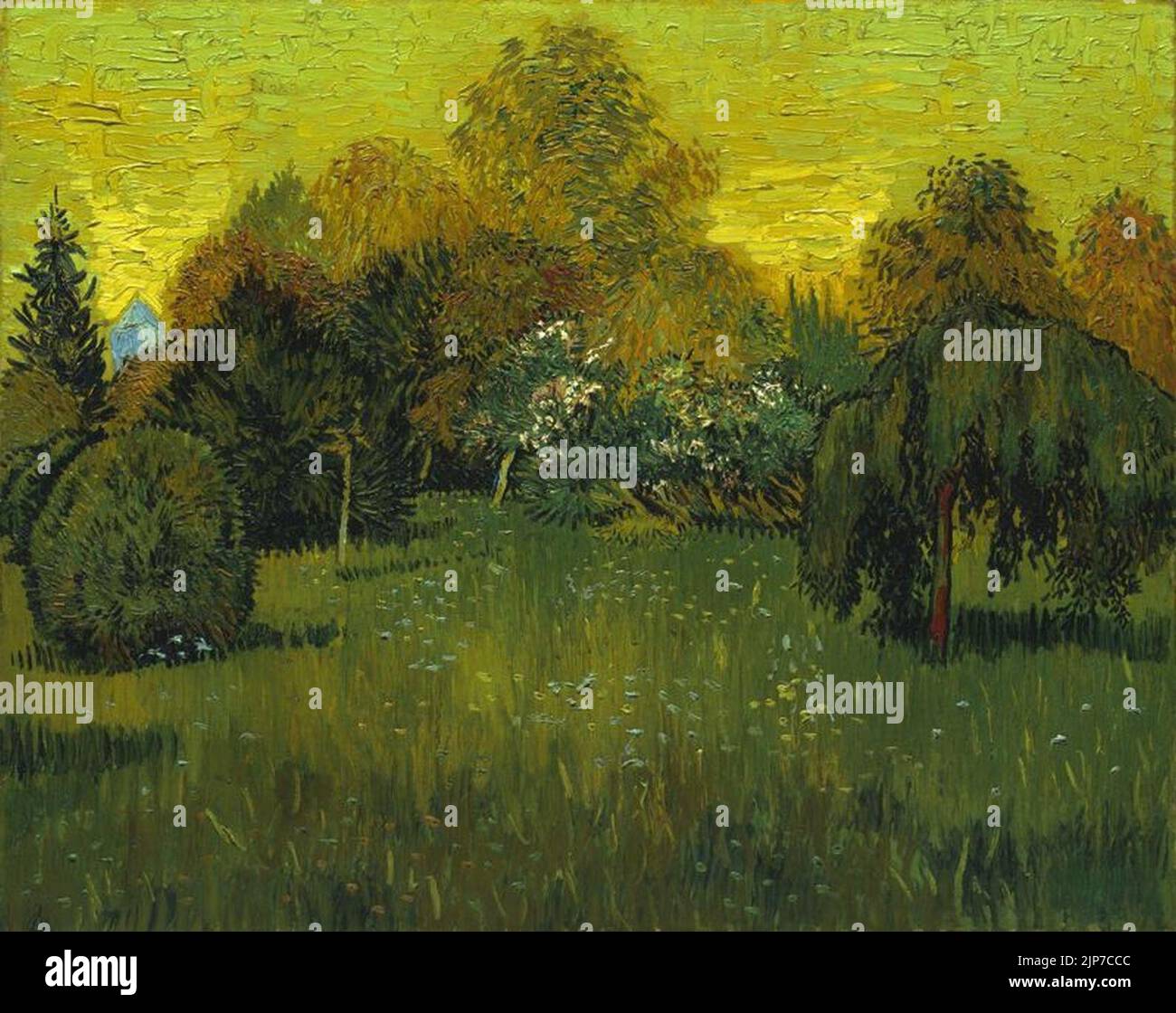 The Poet's Garden 1888 Vincent van Gogh Stock Photo - Alamy