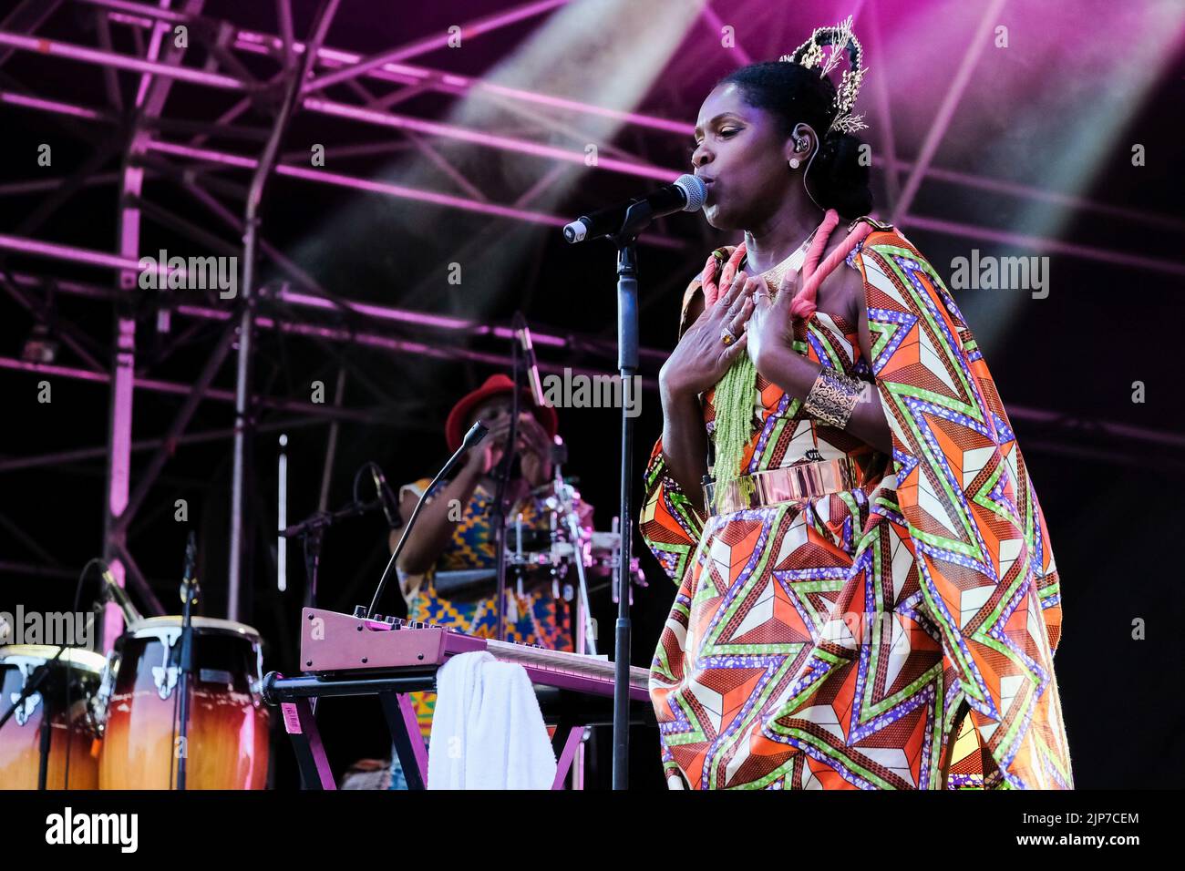 British-Nigerian singer and lyricist and lead vocalist Eno Williams ...