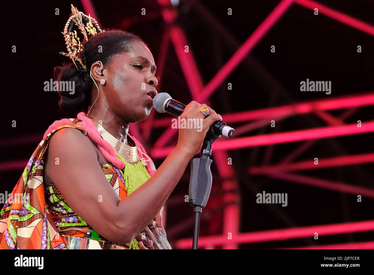 British-Nigerian singer and lyricist and lead vocalist Eno Williams ...