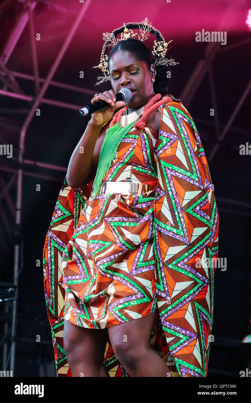 British-Nigerian singer and lyricist and lead vocalist Eno Williams ...