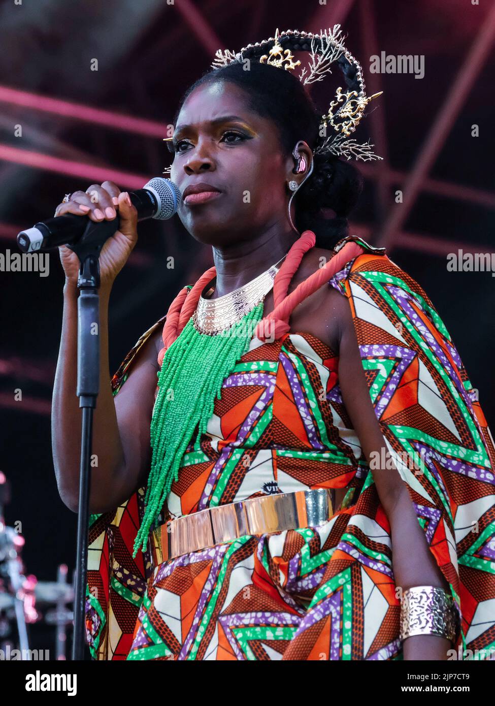 British-Nigerian singer and lyricist and lead vocalist Eno Williams ...