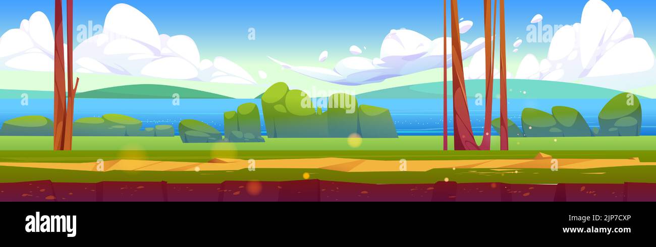 Cross section view trees Stock Vector Images - Alamy