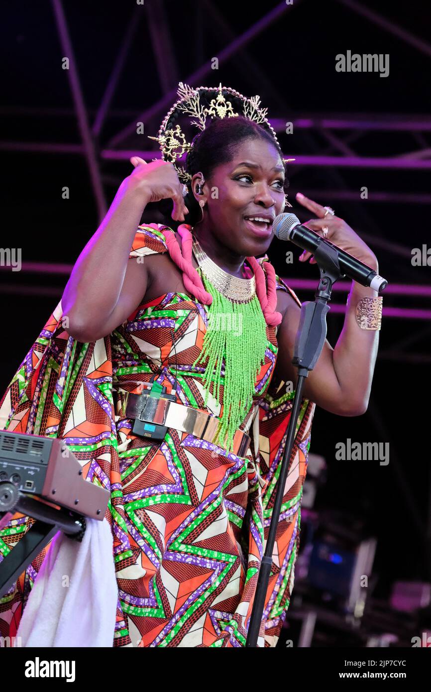 British-Nigerian singer and lyricist and lead vocalist Eno Williams ...