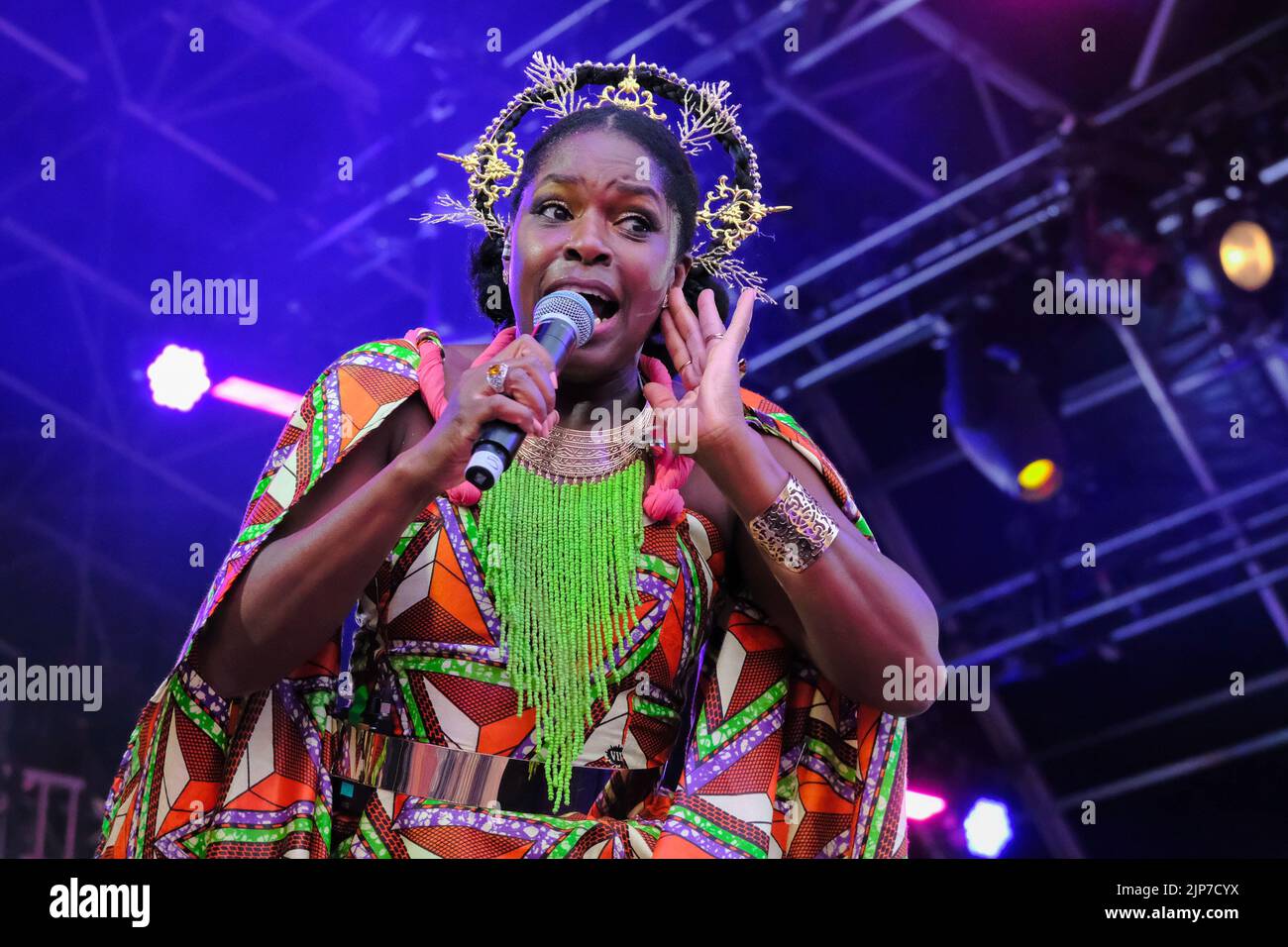 British-Nigerian singer and lyricist and lead vocalist Eno Williams ...