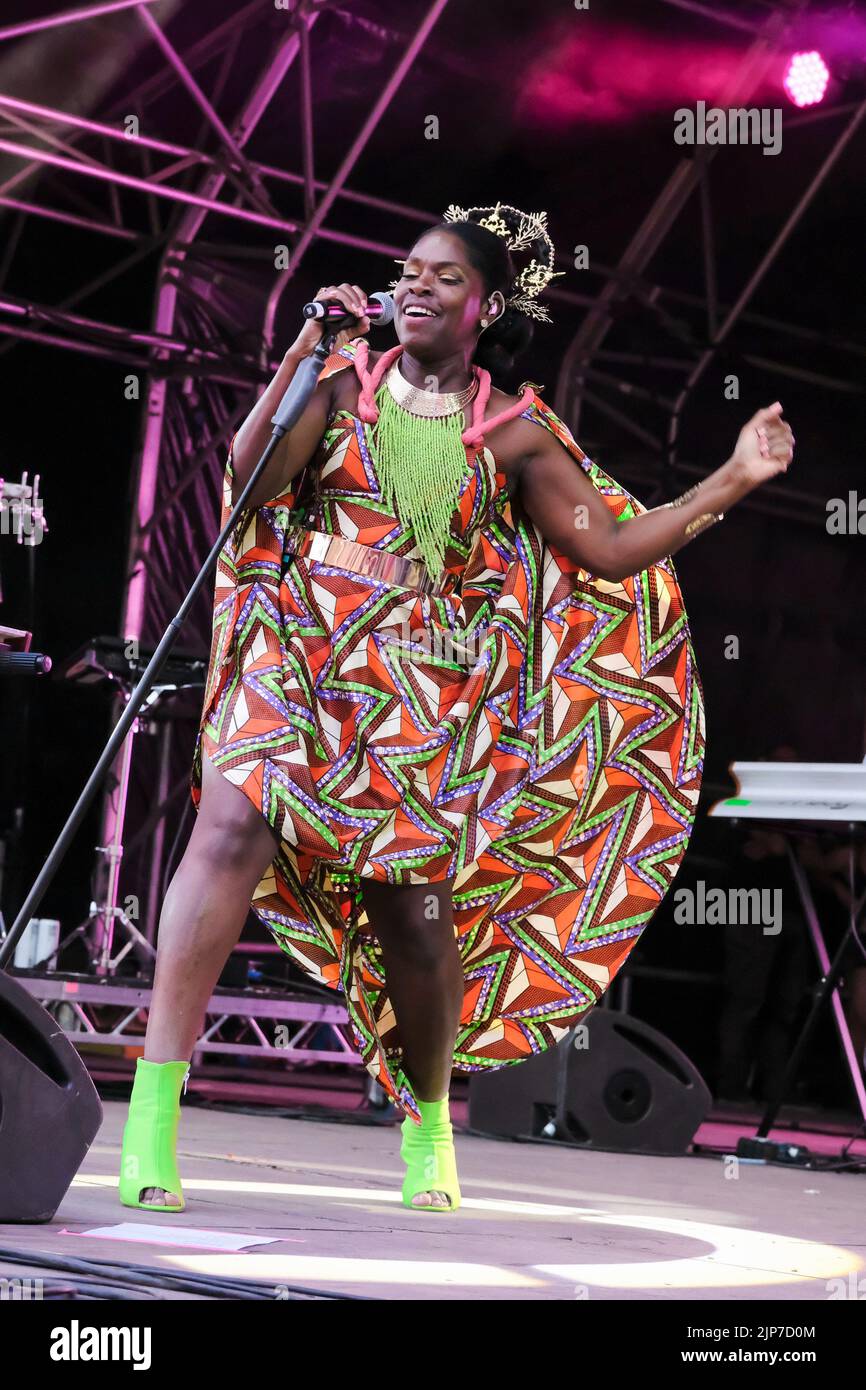 British-Nigerian singer and lyricist and lead vocalist Eno Williams ...