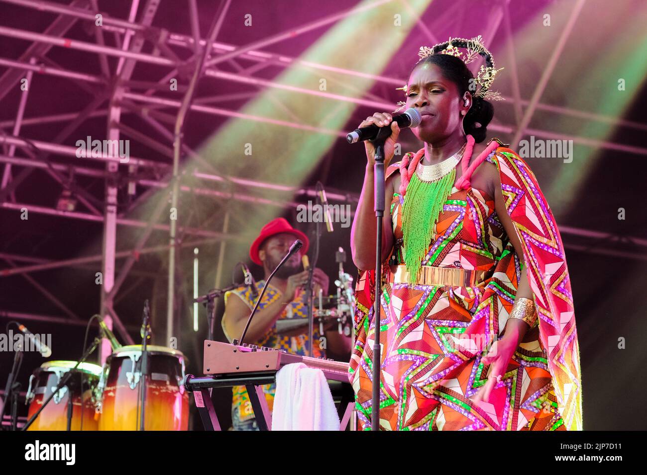 British-Nigerian singer and lyricist and lead vocalist Eno Williams ...