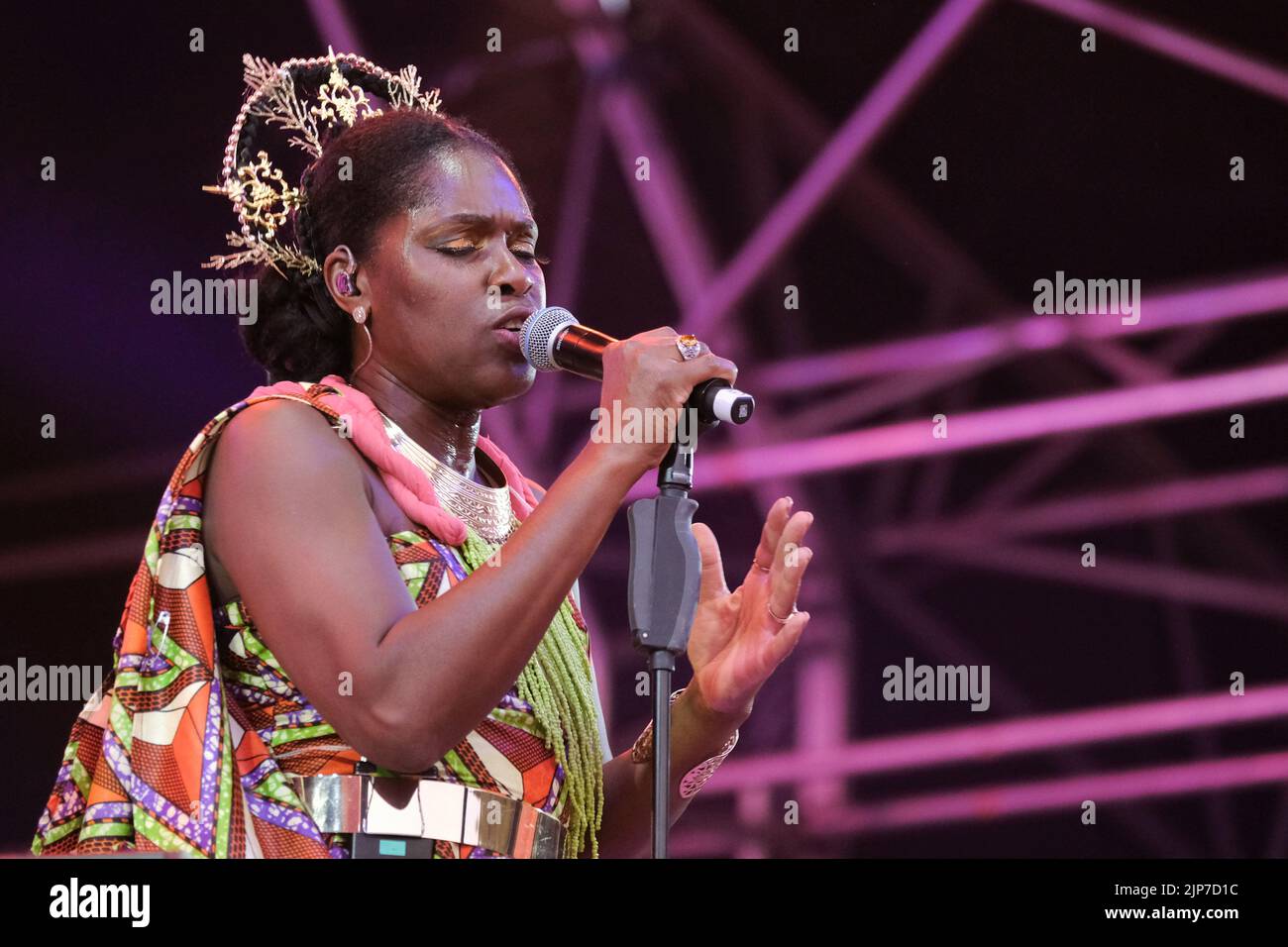 British-Nigerian singer and lyricist and lead vocalist Eno Williams ...