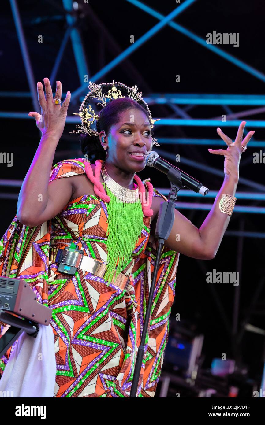 British-Nigerian singer and lyricist and lead vocalist Eno Williams ...