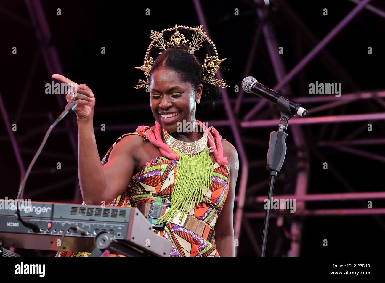 British-Nigerian singer and lyricist and lead vocalist Eno Williams ...