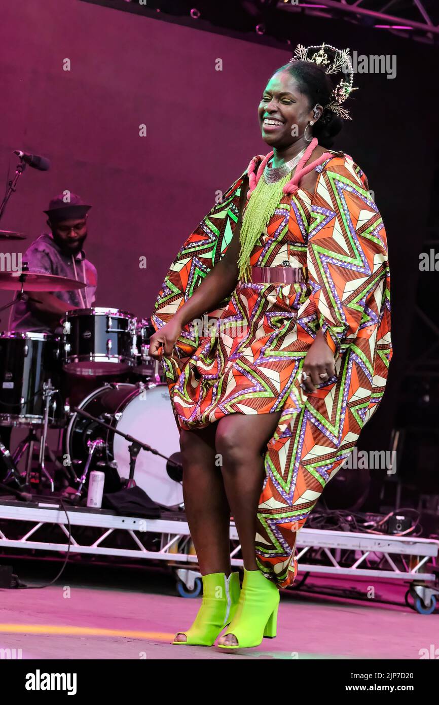 British-Nigerian singer and lyricist and lead vocalist Eno Williams ...