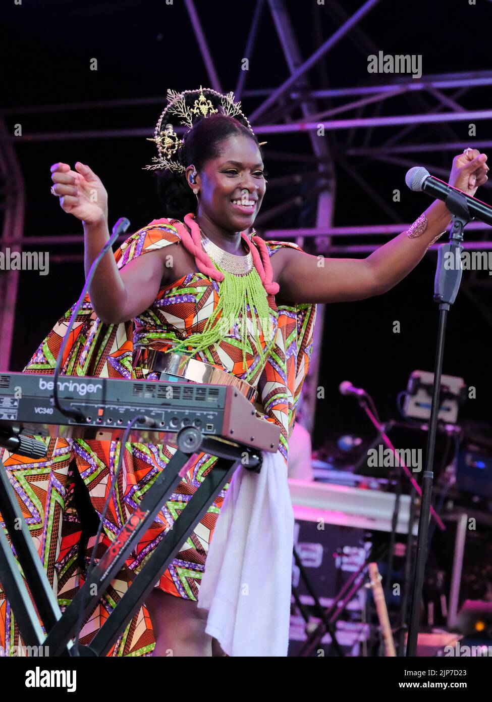 British-Nigerian singer and lyricist and lead vocalist Eno Williams ...