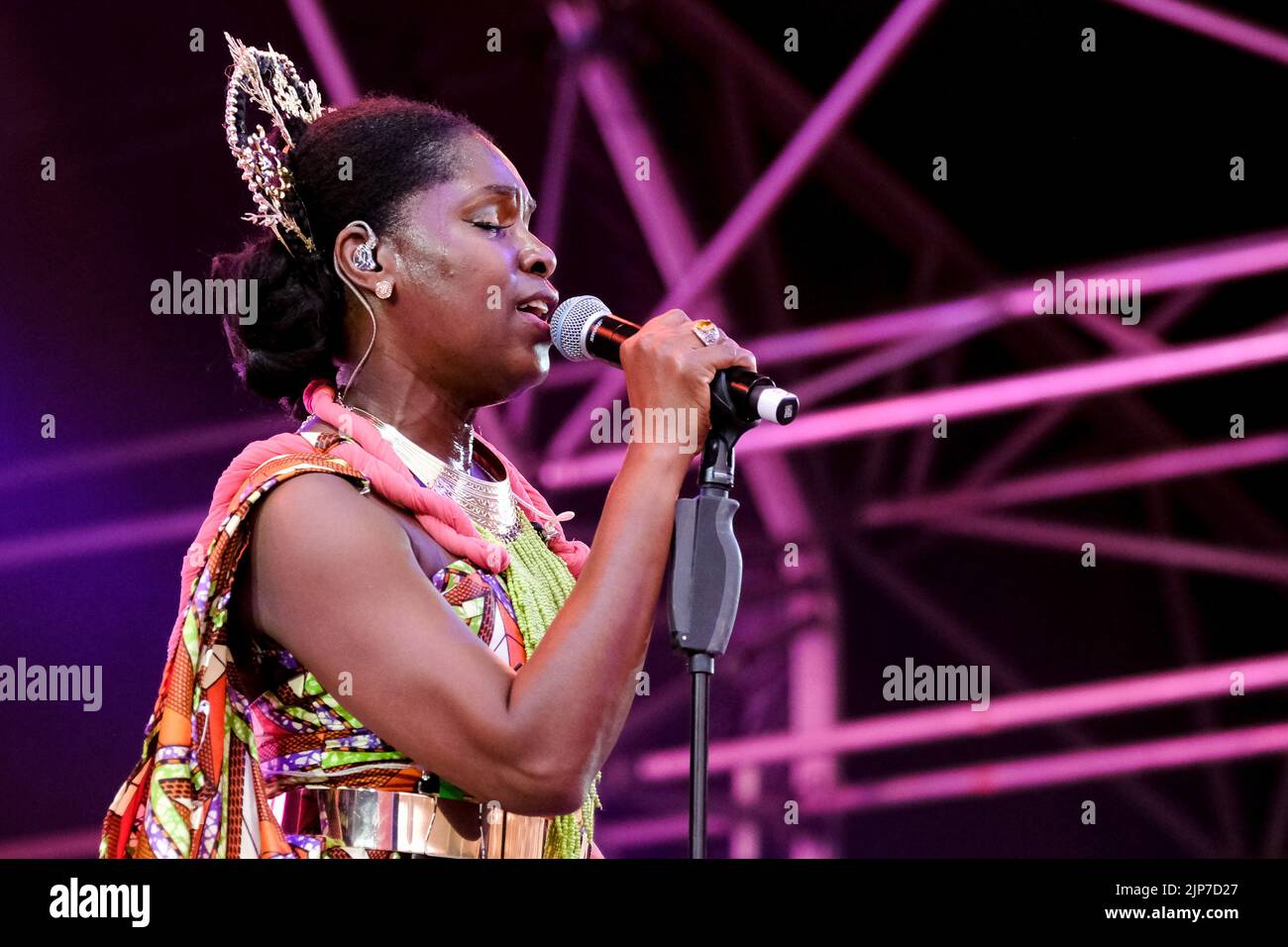 British-Nigerian singer and lyricist and lead vocalist Eno Williams ...