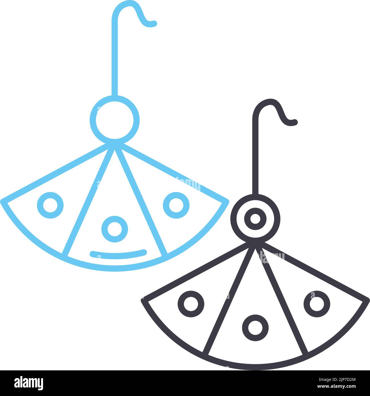farring line icon, outline symbol, vector illustration, concept sign ...