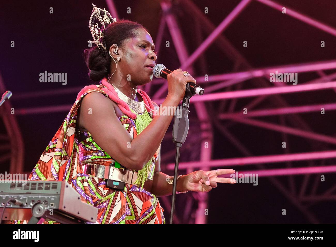 British-Nigerian singer and lyricist and lead vocalist Eno Williams ...