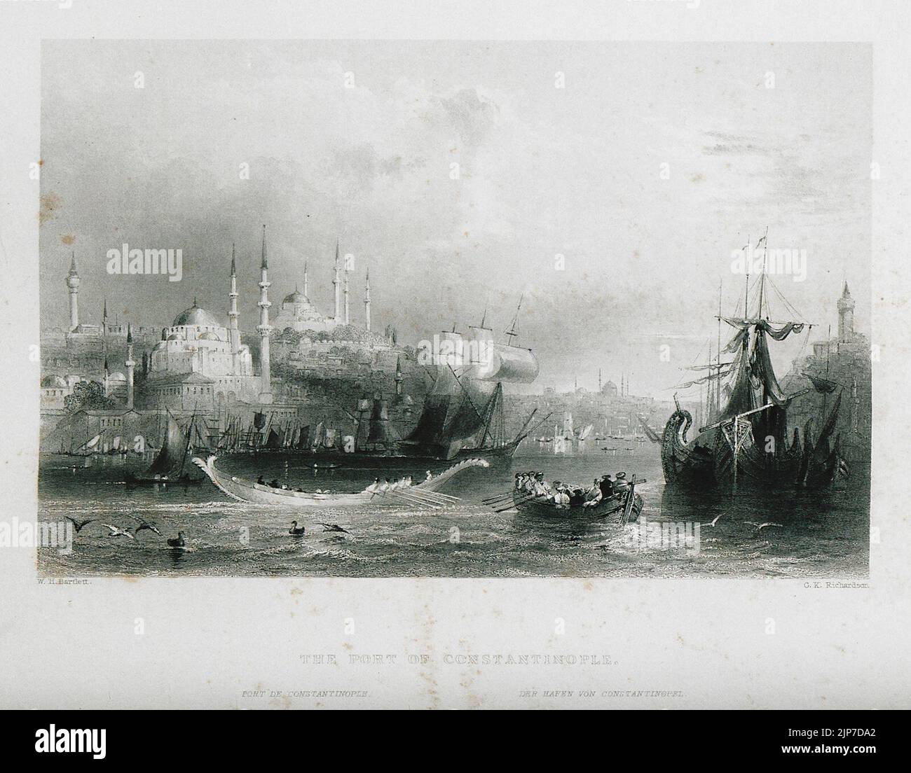 The port of constantinople hi-res stock photography and images - Alamy