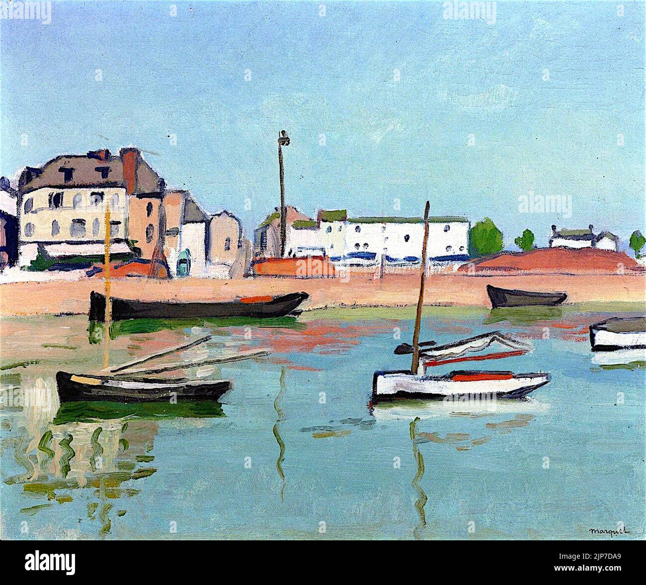 The Port of Honfleur Albert Marquet (1911 Stock Photo - Alamy