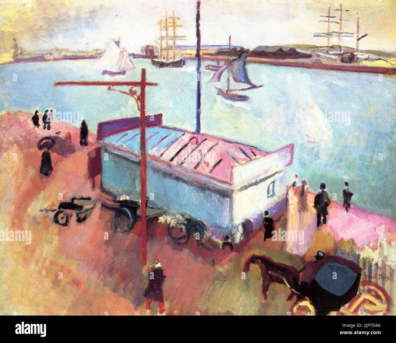 The Port of Le Havre Albert Marquet (1906 Stock Photo - Alamy