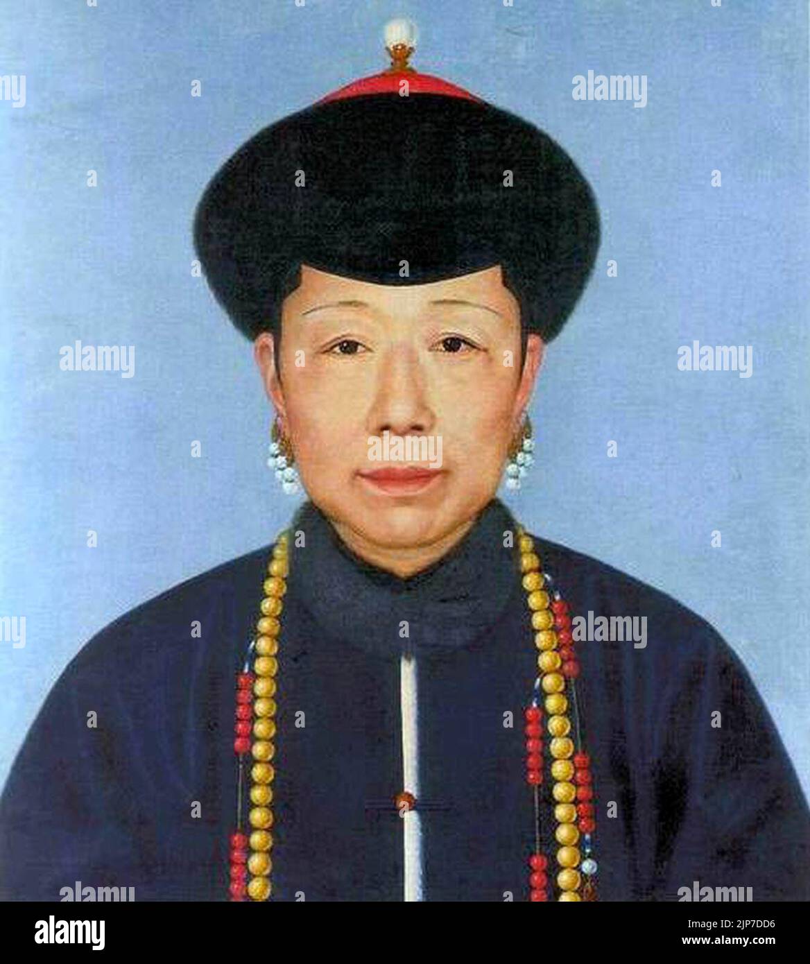 The Portrait of Empress XiaoSheng Stock Photo - Alamy