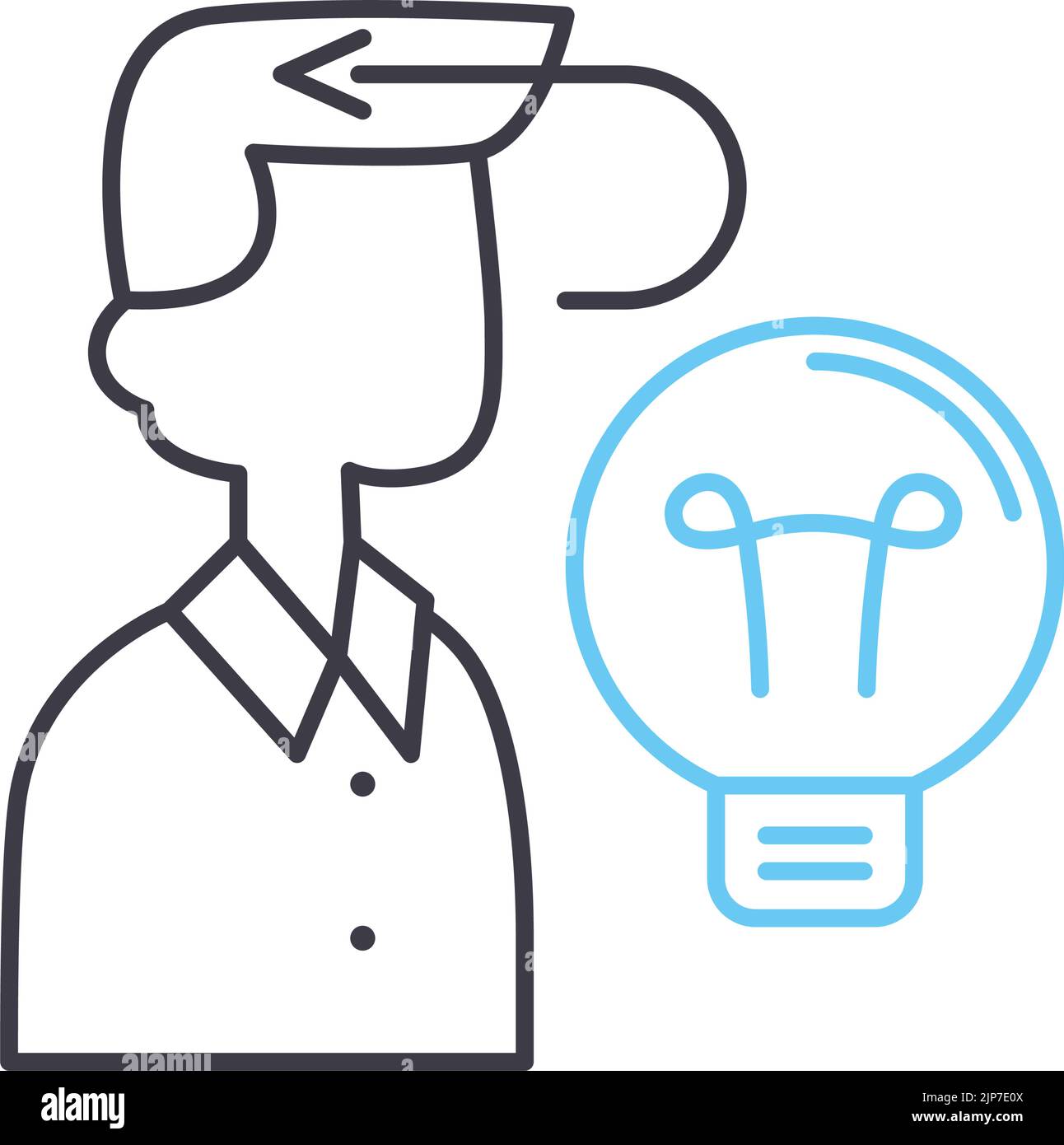 experience line icon, outline symbol, vector illustration, concept sign ... experience line icon, outline symbol, vector illustration, concept sign ...