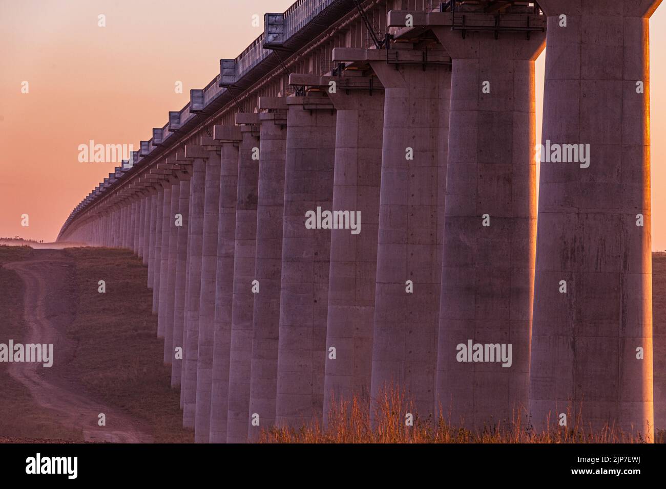 Nairobi National Park Kenya Railway Bridge Standard gauge railway ...