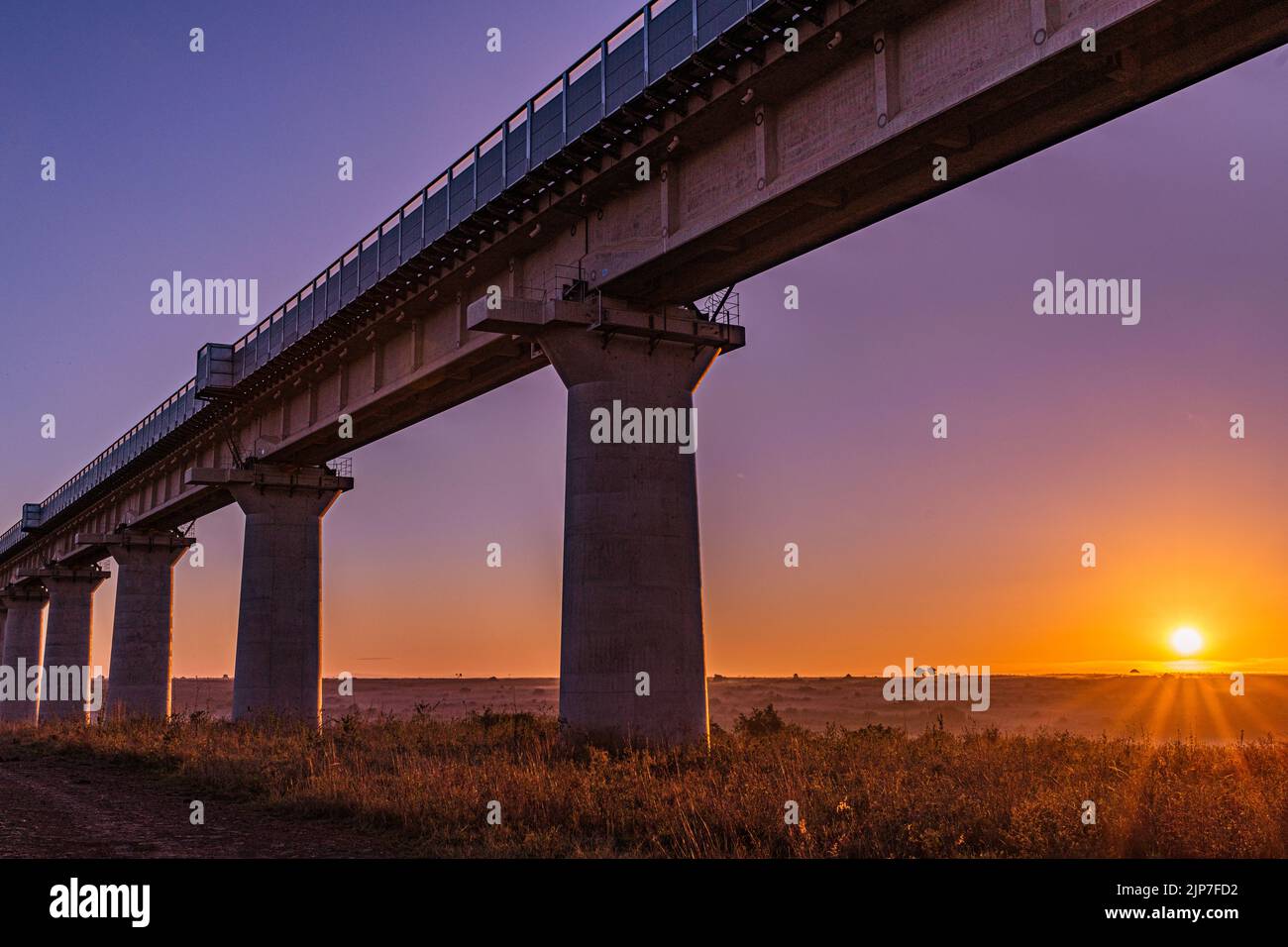 Nairobi National Park Kenya Railway Bridge Standard gauge railway ...
