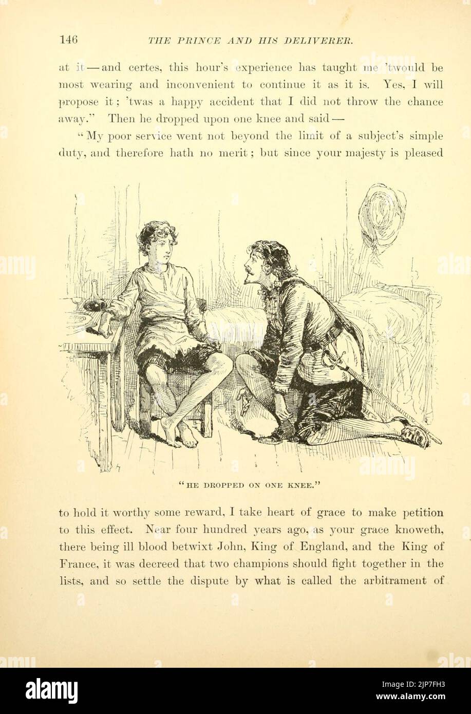 The Prince and The Pauper, p. 146 Stock Photo - Alamy