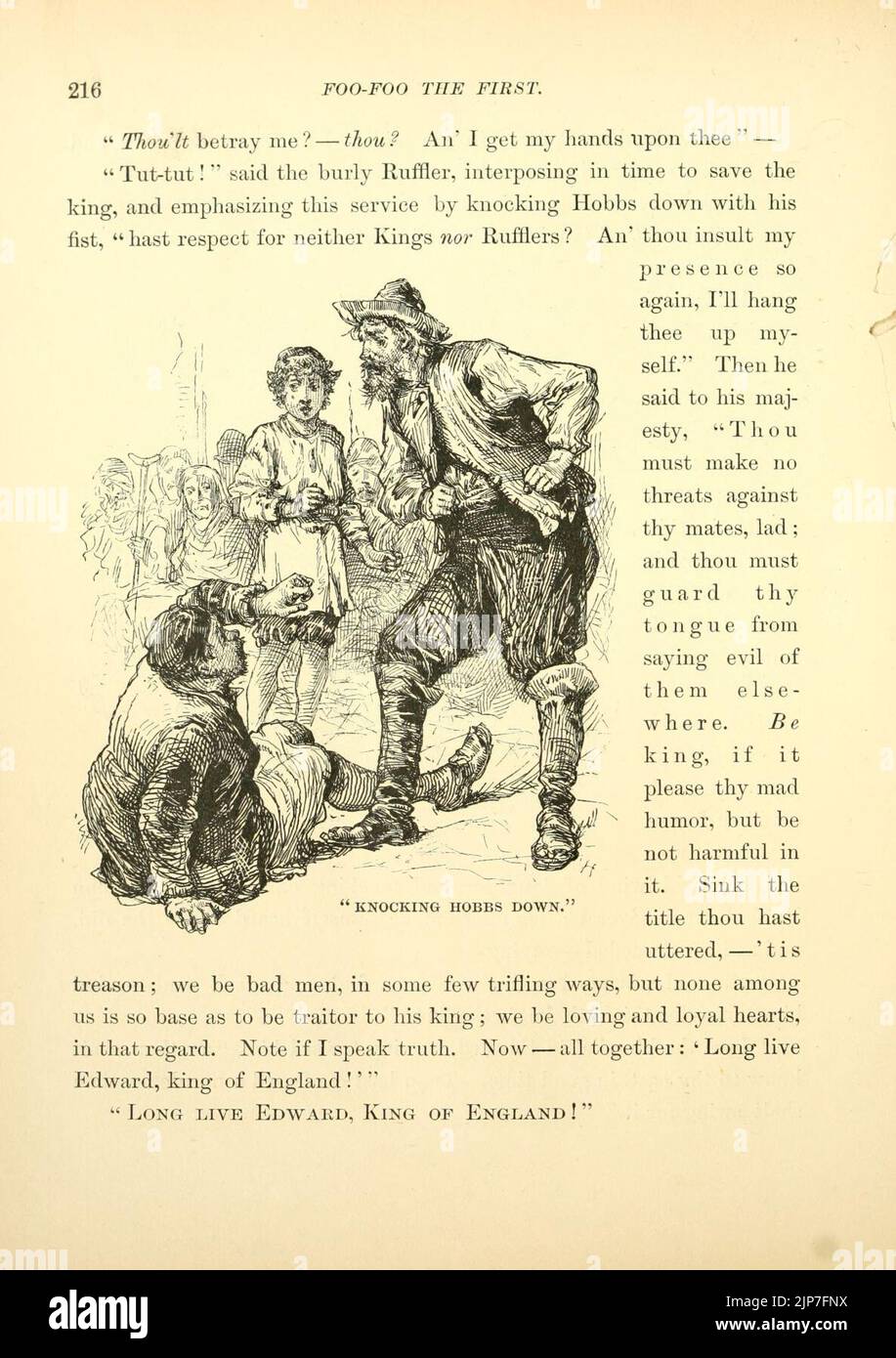 The Prince and The Pauper, p. 216 Stock Photo - Alamy